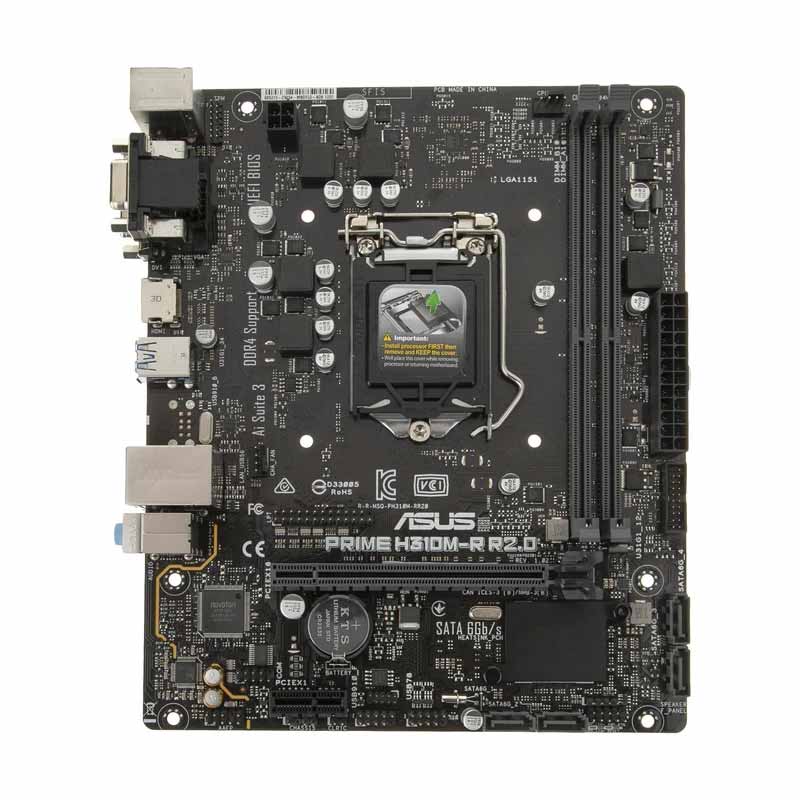 مادربرد ایسوس مدل H310M-R R2.0 PRIME - صدف کامپیوتر