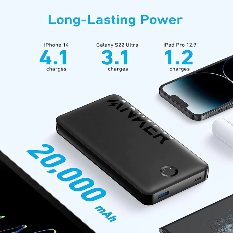 پاوربانک انکر Anker Power Bank 15W مدل A1367 - صدف کامپیوتر
